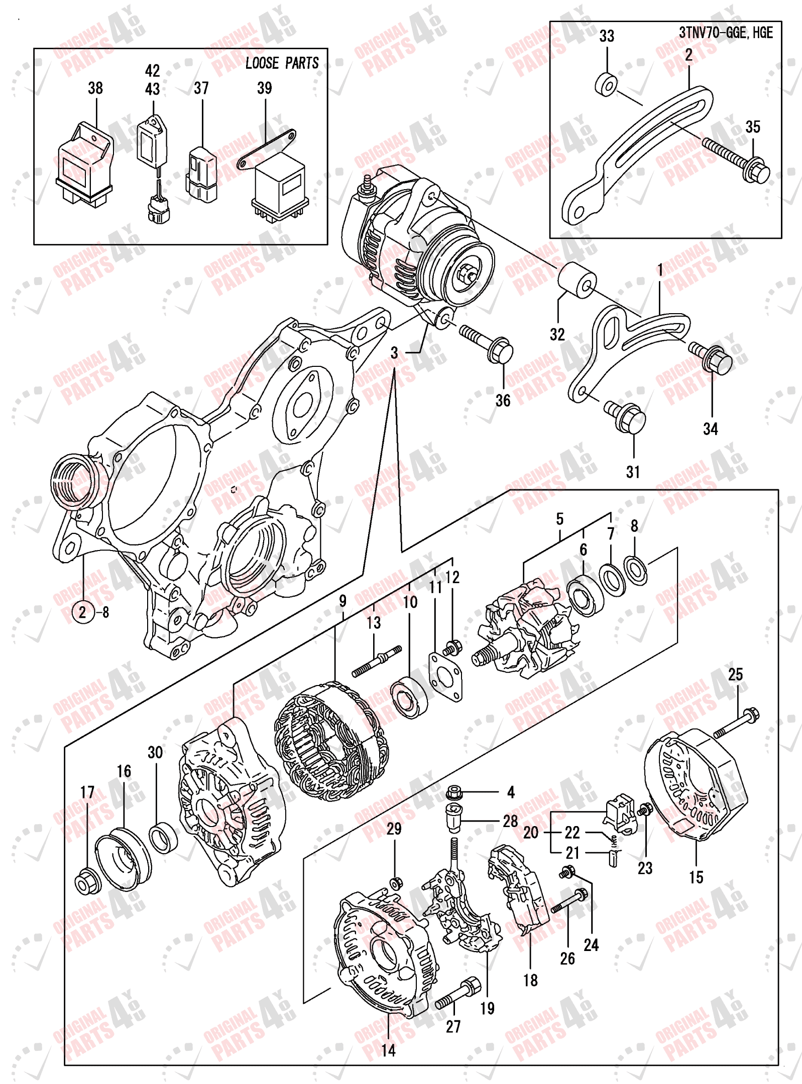 Original Spare Parts Service | Originalparts4you