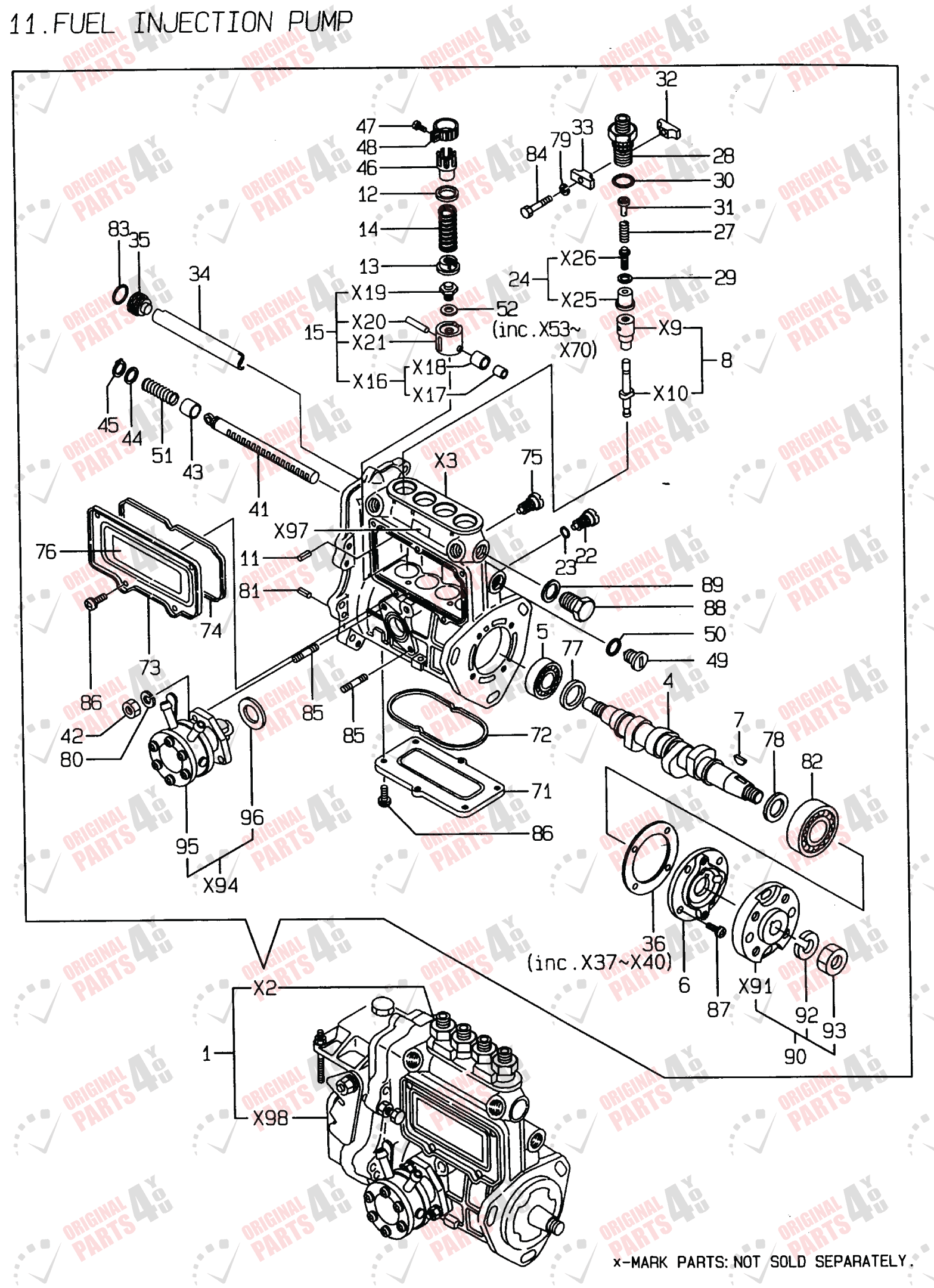 Original Spare Parts Service | Originalparts4you
