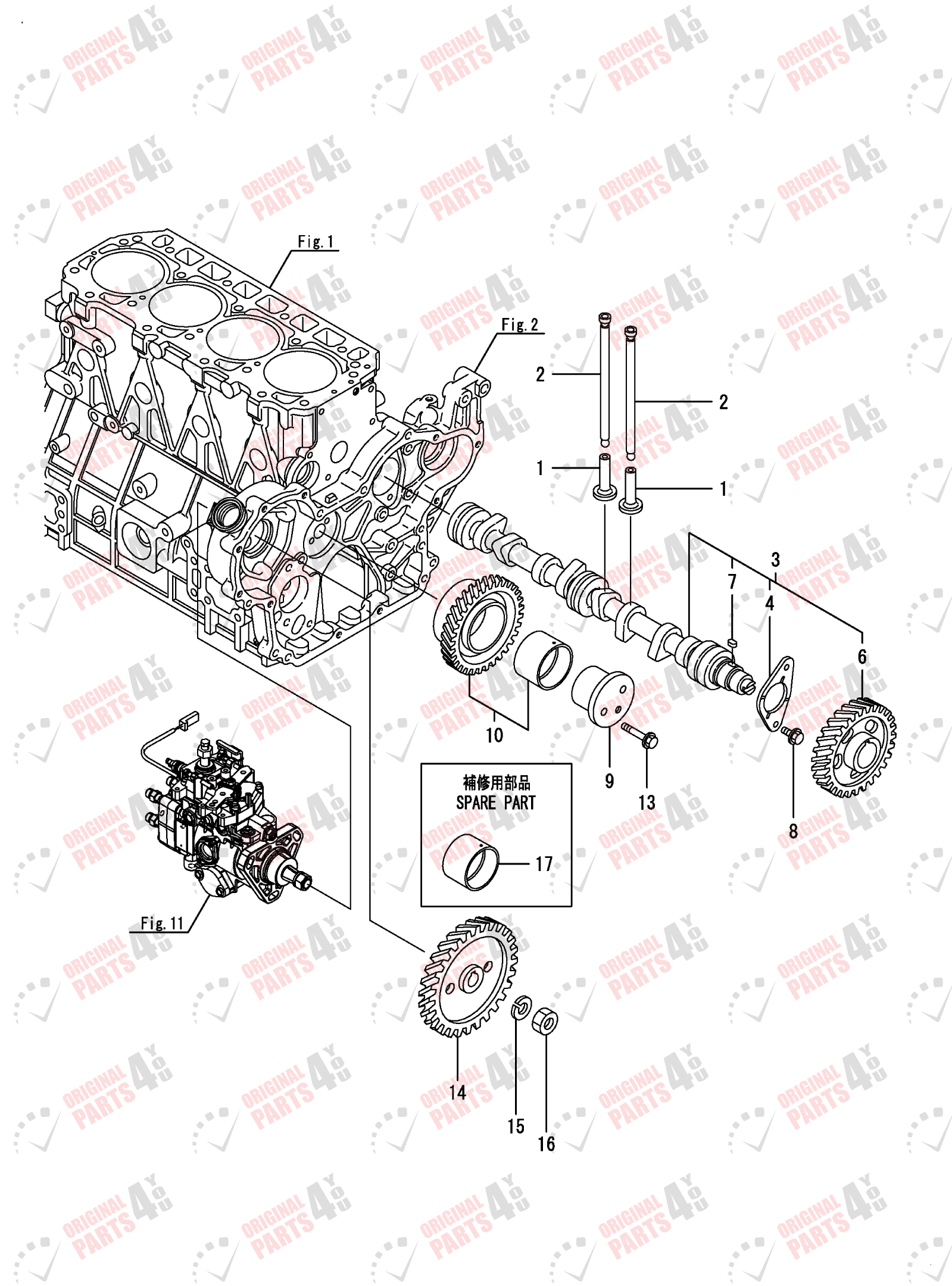 Original Spare Parts Service | Originalparts4you