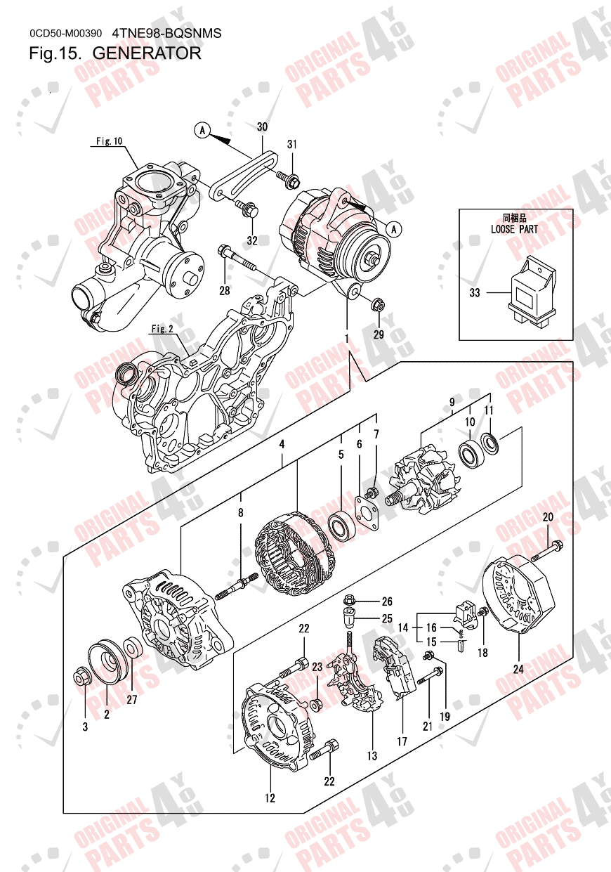 Original Spare Parts Service | Originalparts4you