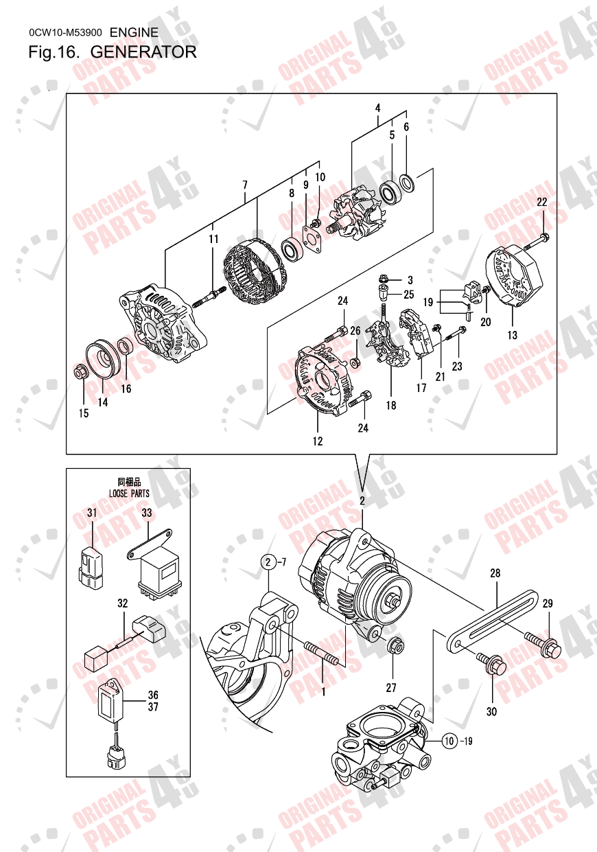 Original Spare Parts Service | Originalparts4you