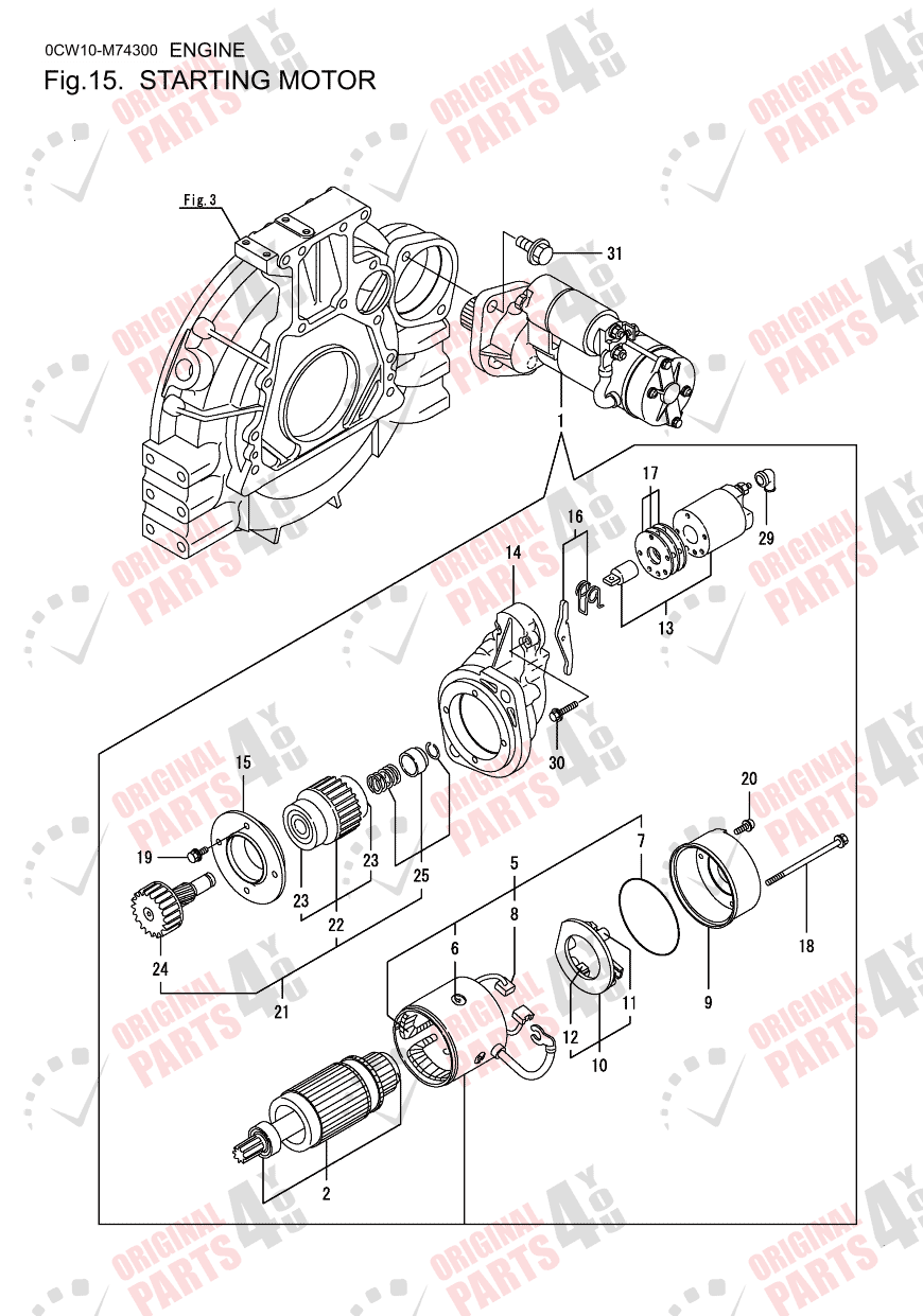 Original Spare Parts Service | Originalparts4you