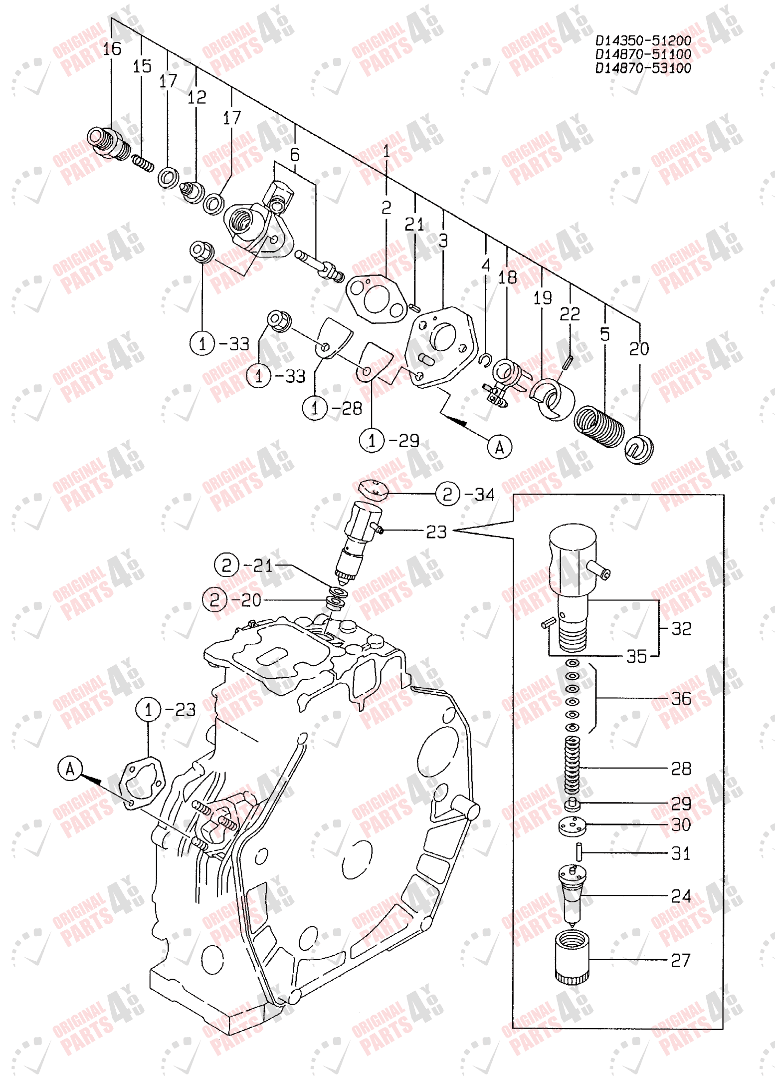 Original Spare Parts Service | Originalparts4you